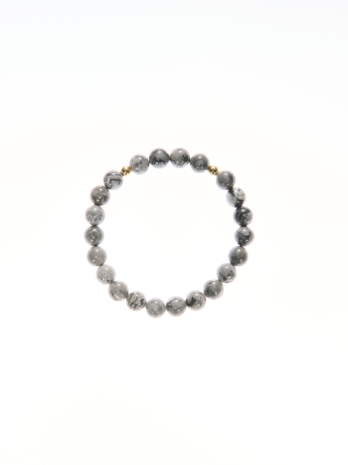 samsara MEN Mala Golden Grey Dolomite - samsara collection